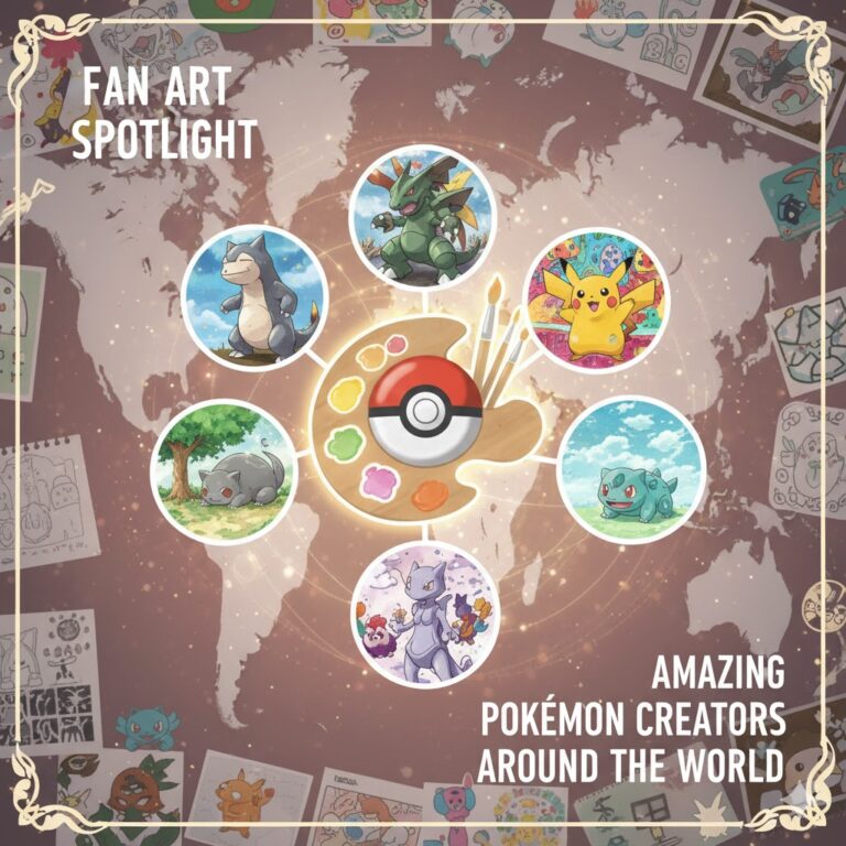 🎨 Fan Art Spotlight: Amazing Pokémon Creators Around the World ...
